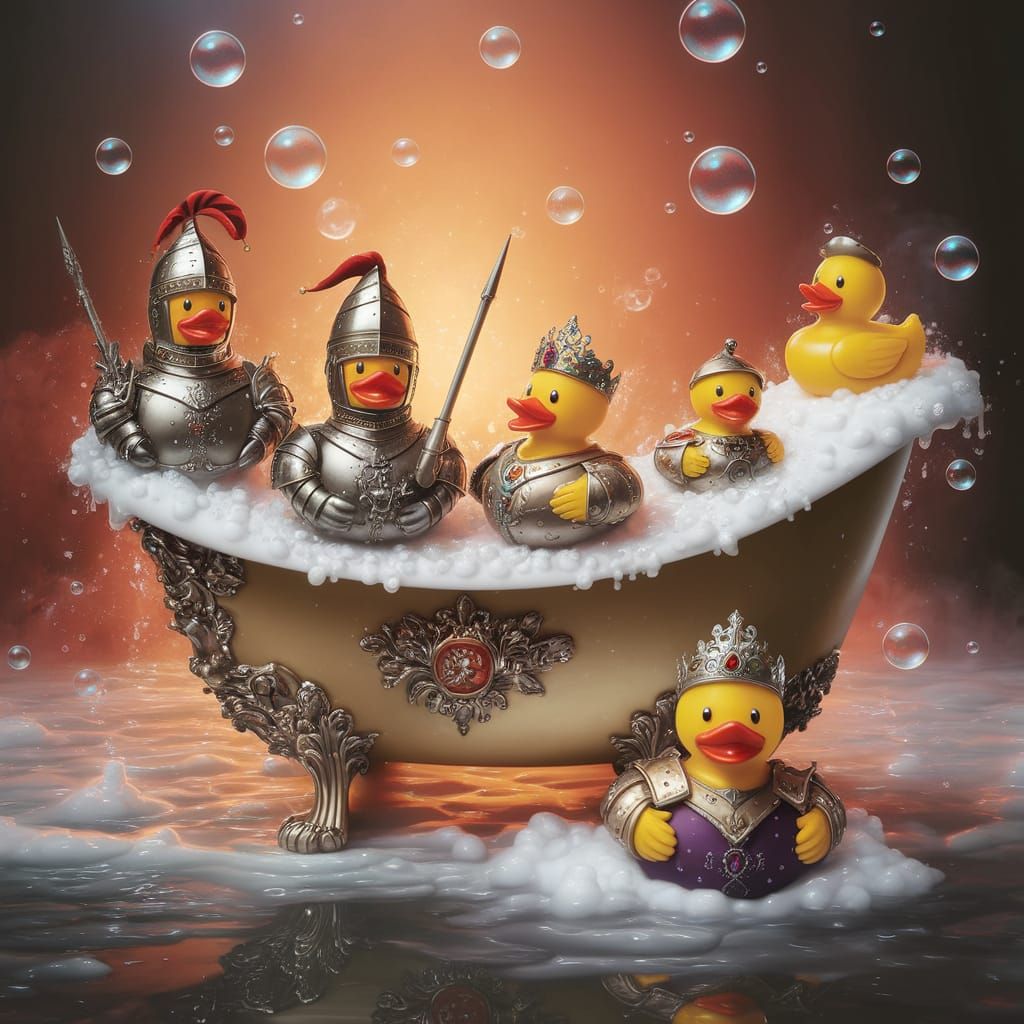 Royal Rubber Duck Court Tub - Royal Rubber Duck Court Tub