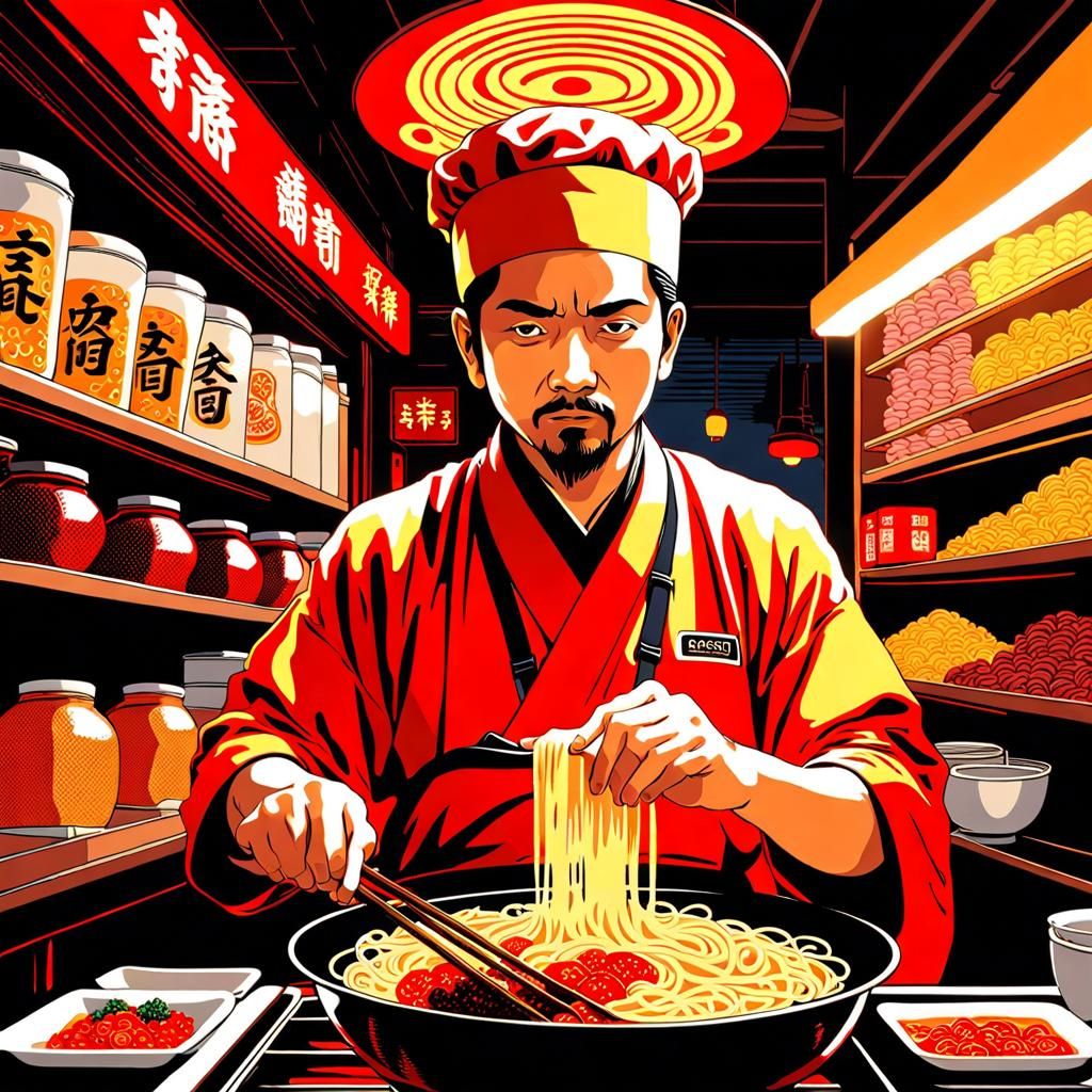 Ramen chef - AI Generated Artwork - NightCafe Creator