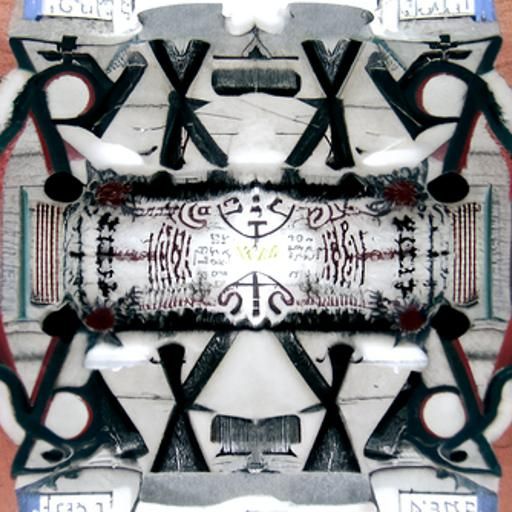 Colorized photo of unknown runes - AI Generated Artwork - NightCafe Creator