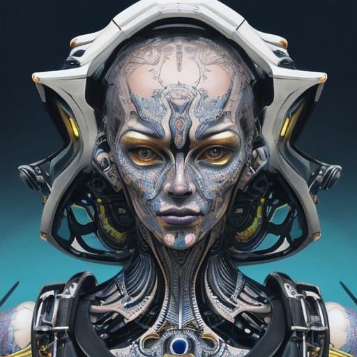 A Woman from another World. - Ethereal Alien Goddess in Poly...