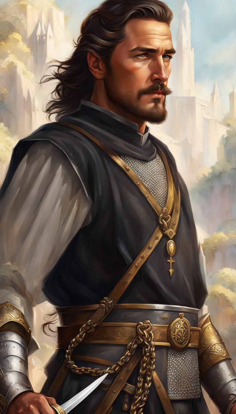 Original Character: Army Chaplain (The Dark Eye) - AI Generated Artwork ...