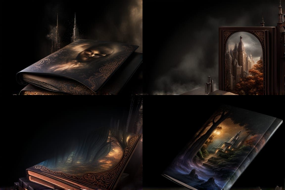 book cover - AI Generated Artwork - NightCafe Creator