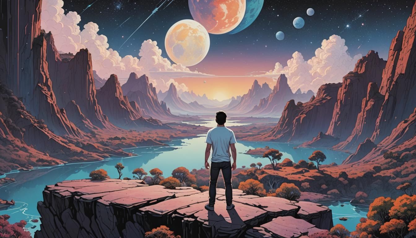 horizon - AI Generated Artwork - NightCafe Creator