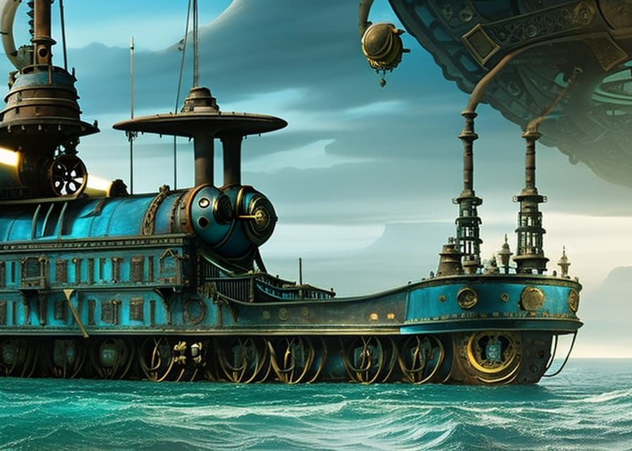 steampunk explorer - AI Generated Artwork - NightCafe Creator