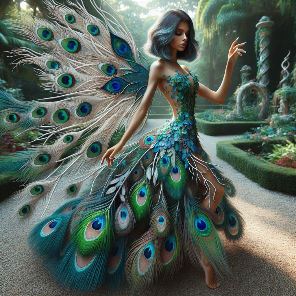 Peacock fairy - Peacock fairy