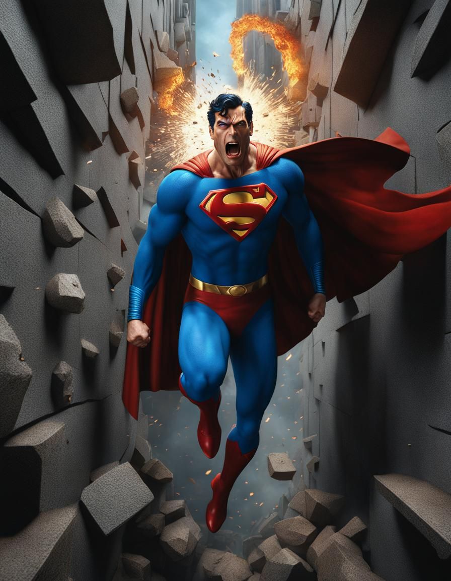 Superman - AI Generated Artwork - NightCafe Creator