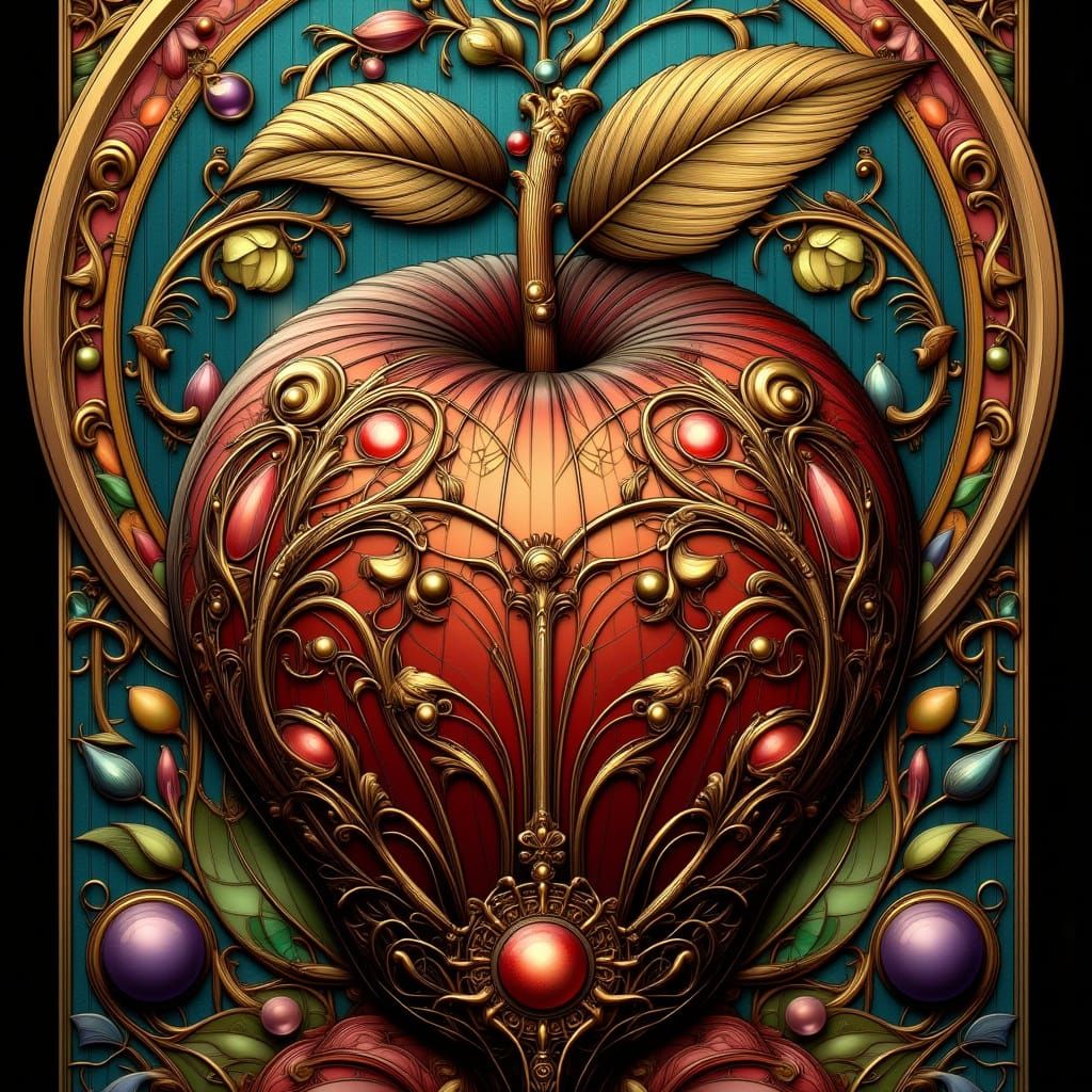 Art nouveau punk apple - Art nouveau punk apple