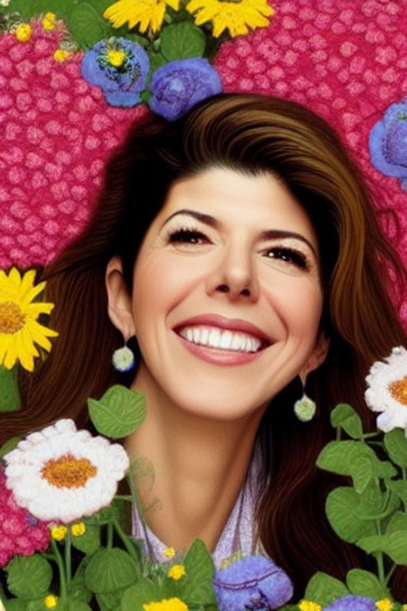 A portrait of Marisa Tomei. - AI Generated Artwork - NightCafe Creator