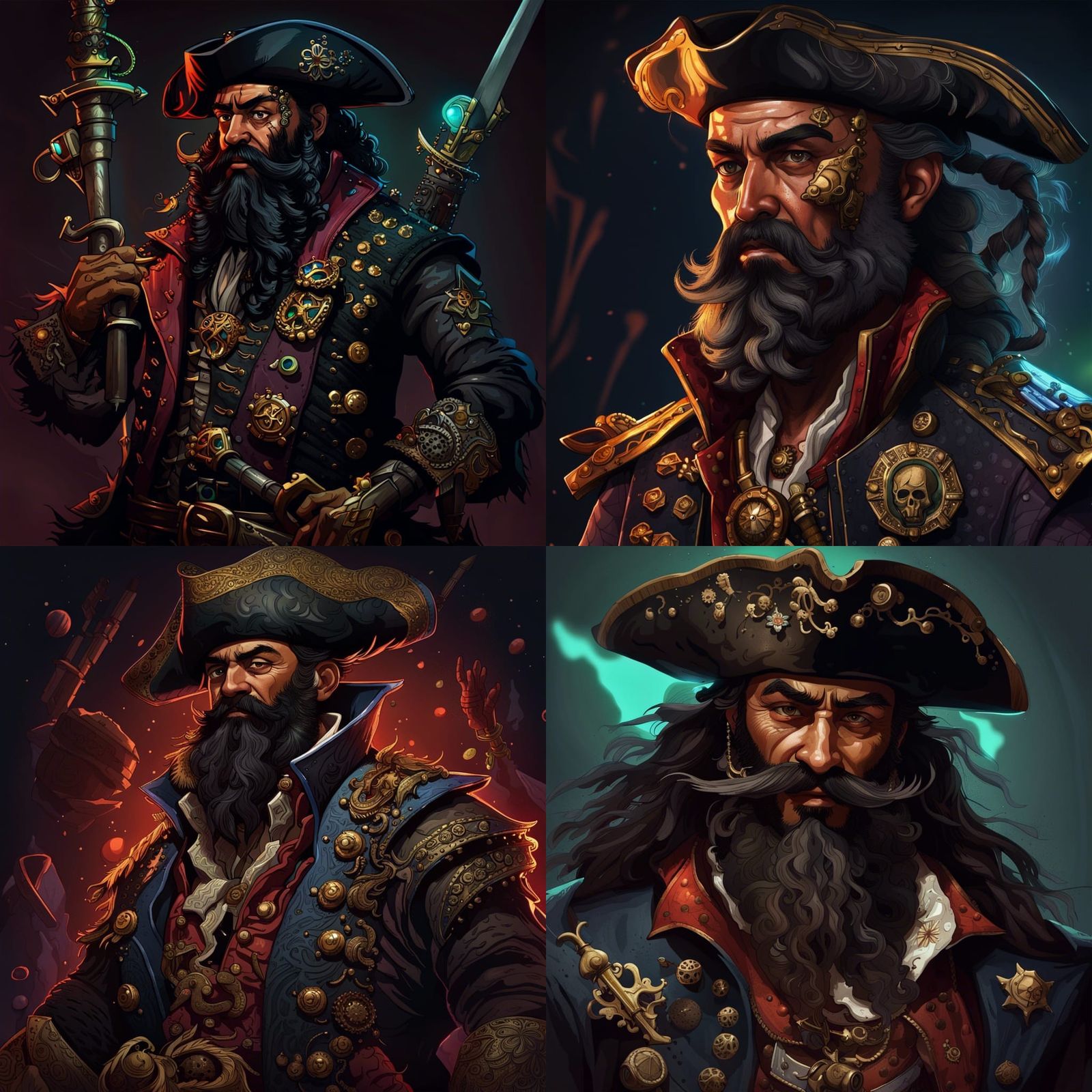 Space Pirate - AI Generated Artwork - NightCafe Creator