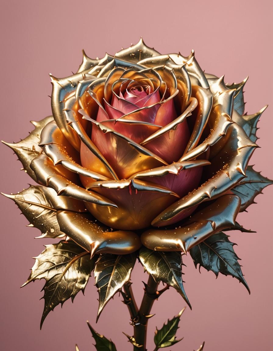 Rose Gold - AI Generated Artwork - NightCafe Creator