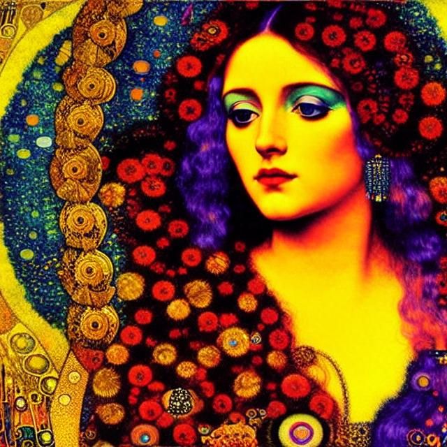 Lady Macbeth Juliet Ophelia, Hippie woman, cinematic dramatic ...