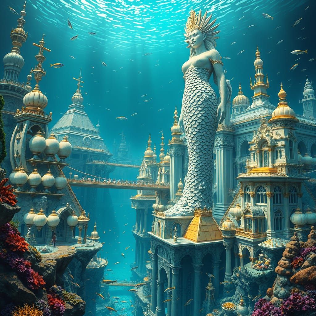 Underwater Mermaids' City - Underwater Mermaids' City