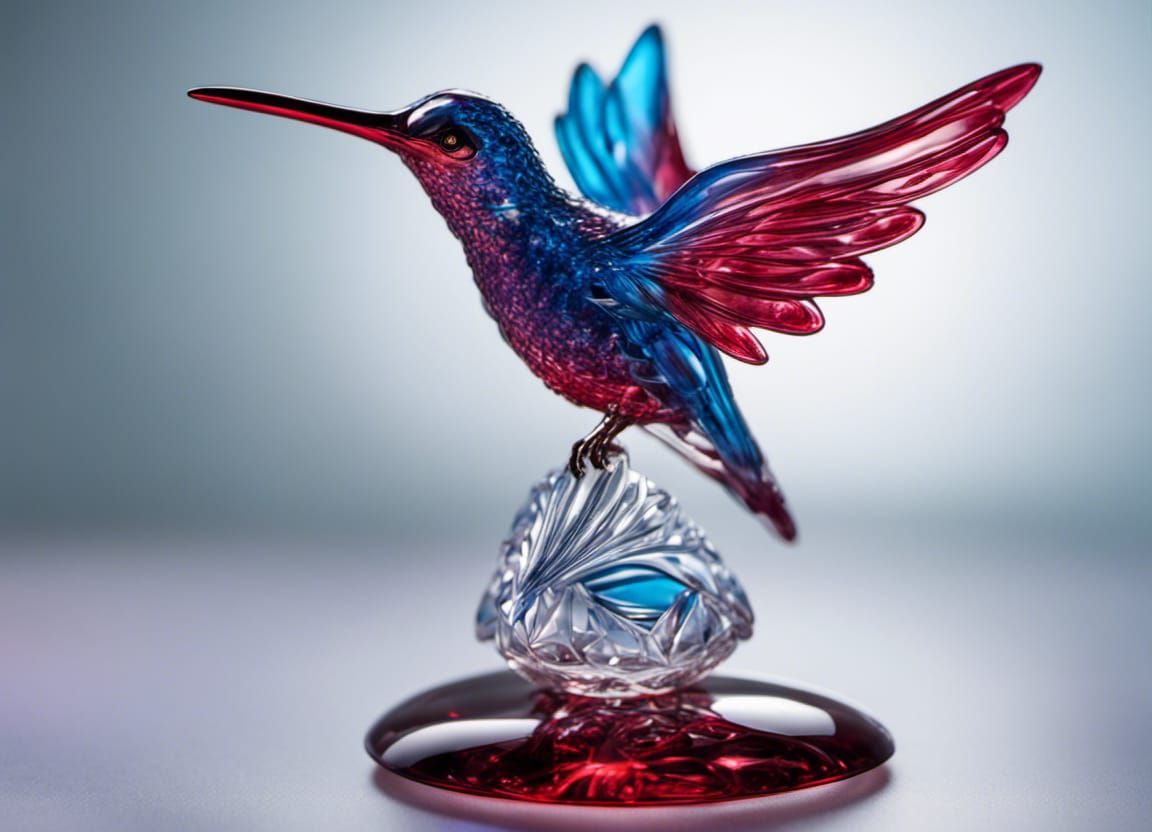 Elegance Captured in Glass - AI Generated Artwork - NightCafe Creator