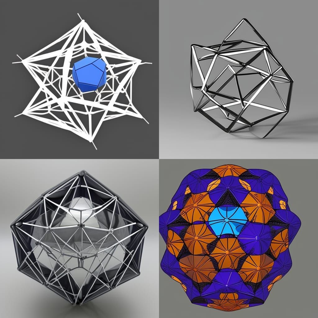 The Shapes - AI Generated Artwork - NightCafe Creator