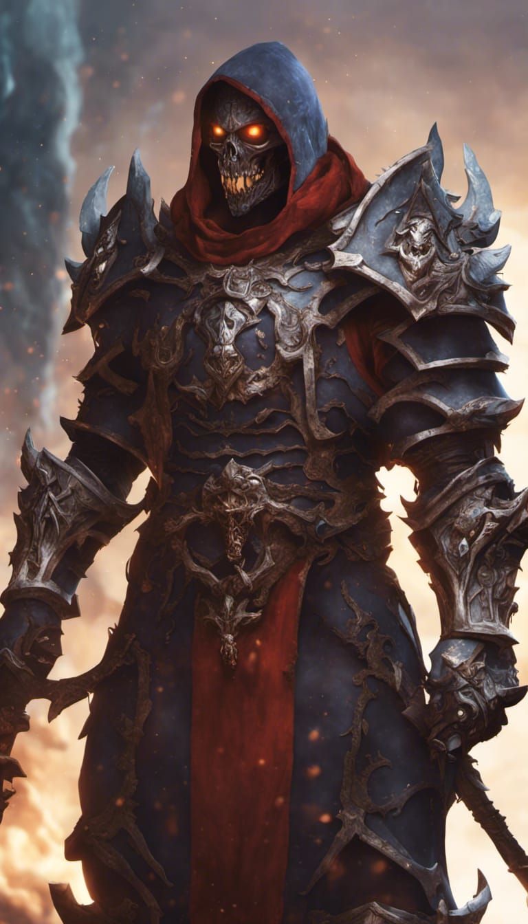 Death knight - AI Generated Artwork - NightCafe Creator