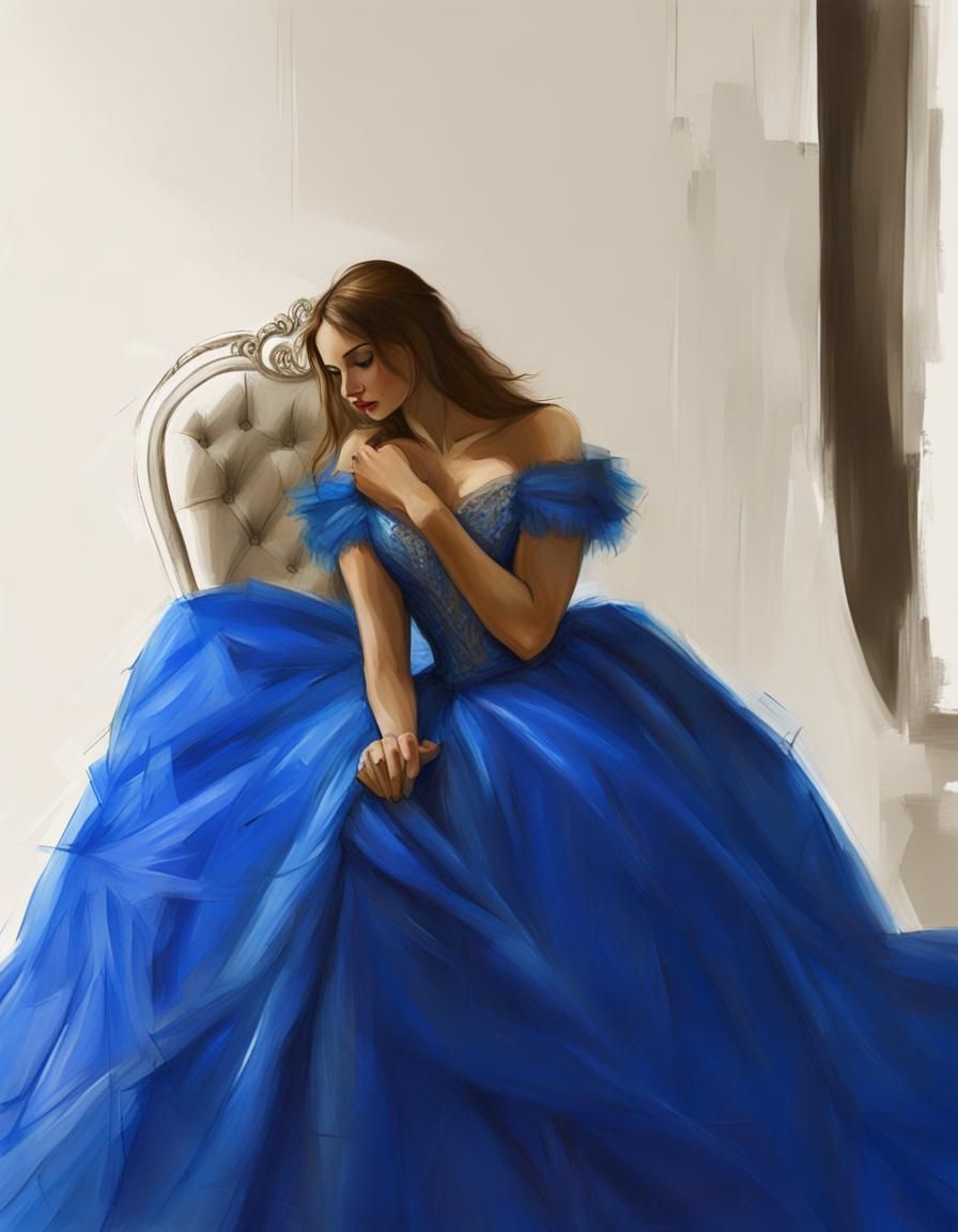 My beautiful tulle gown - AI Generated Artwork - NightCafe Creator