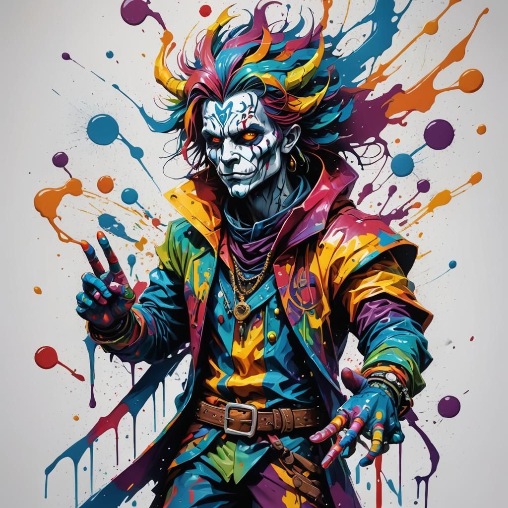 Trickster fantasy character concept - AI Generated Artwork - NightCafe ...