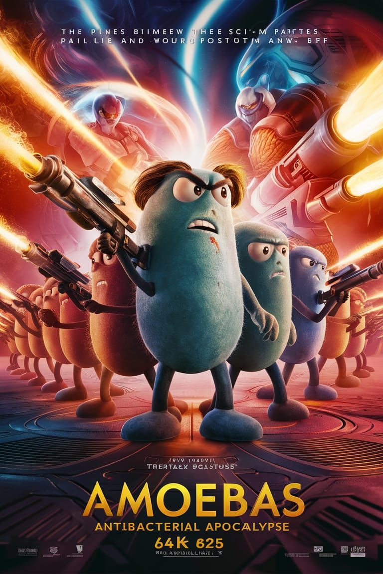 Amoebas: Anti-Bacterial Apocalypse - AI Generated Artwork - NightCafe ...
