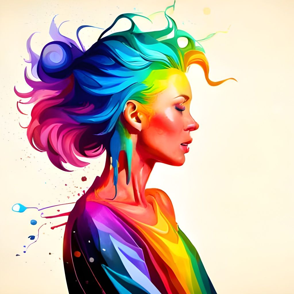 Colorful soul - AI Generated Artwork - NightCafe Creator
