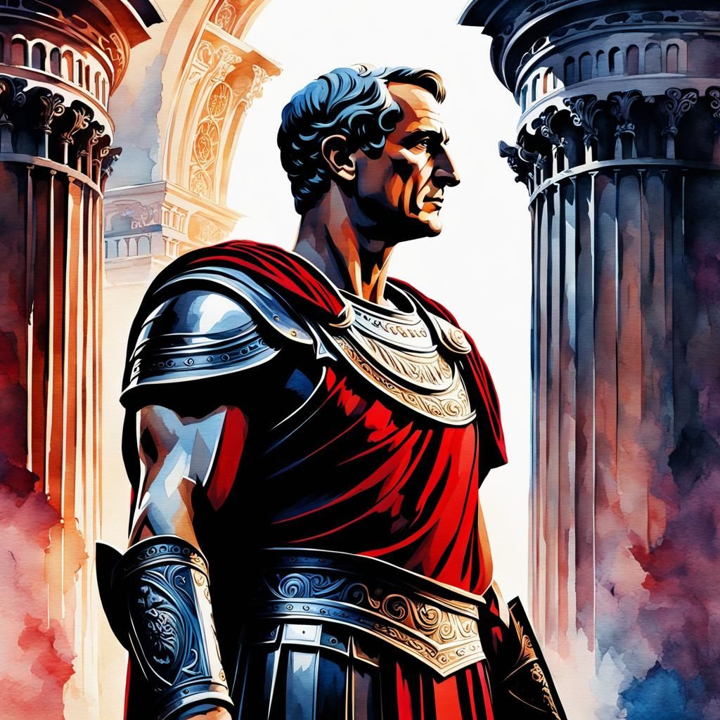 Caio Giulio Cesare - AI Generated Artwork - NightCafe Creator