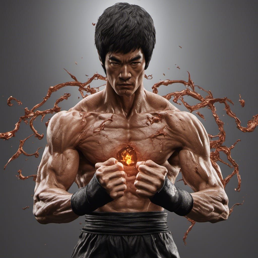 The Dragon Bruce Lee - AI Generated Artwork - NightCafe Creator