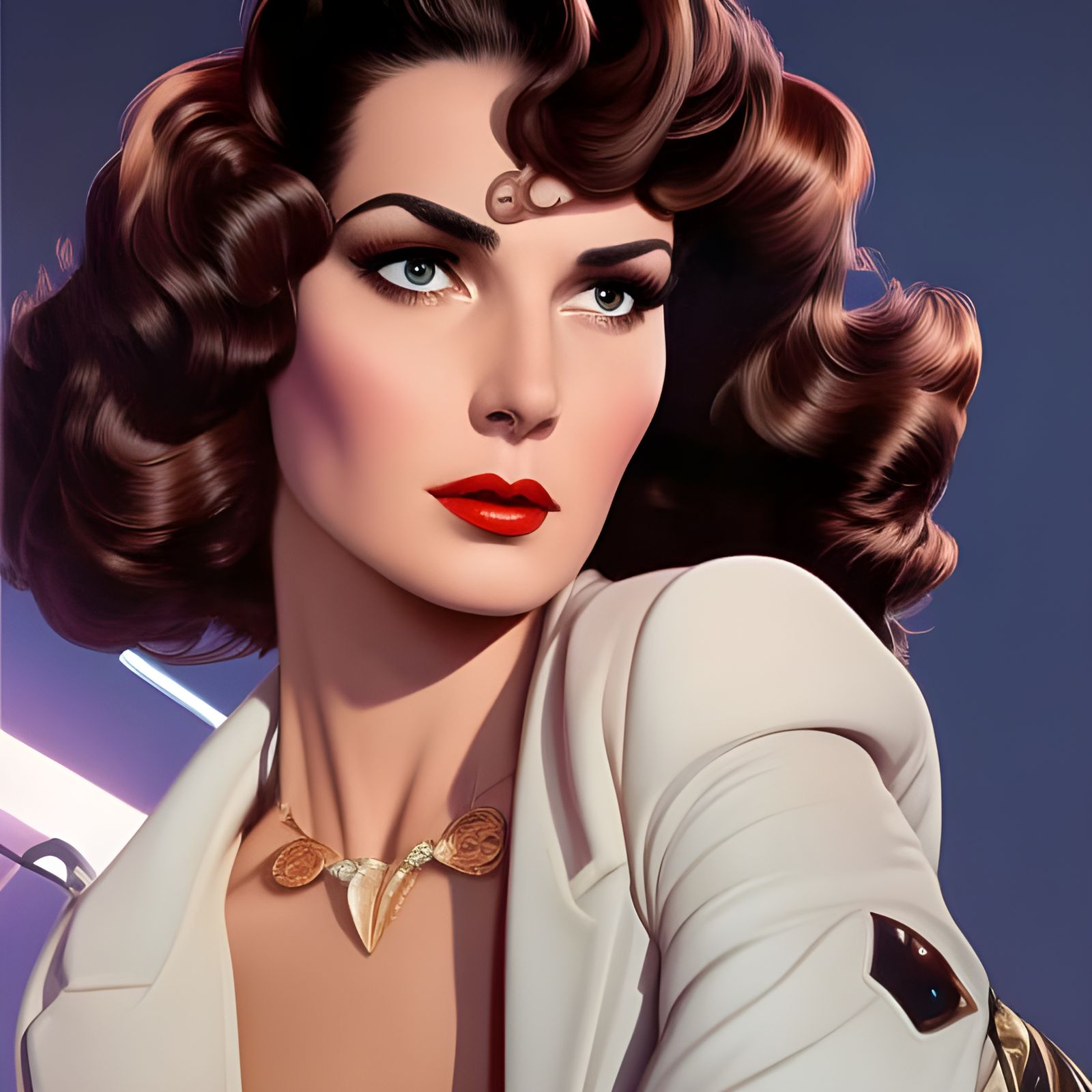 Retro Pinups - AI Generated Artwork - NightCafe Creator