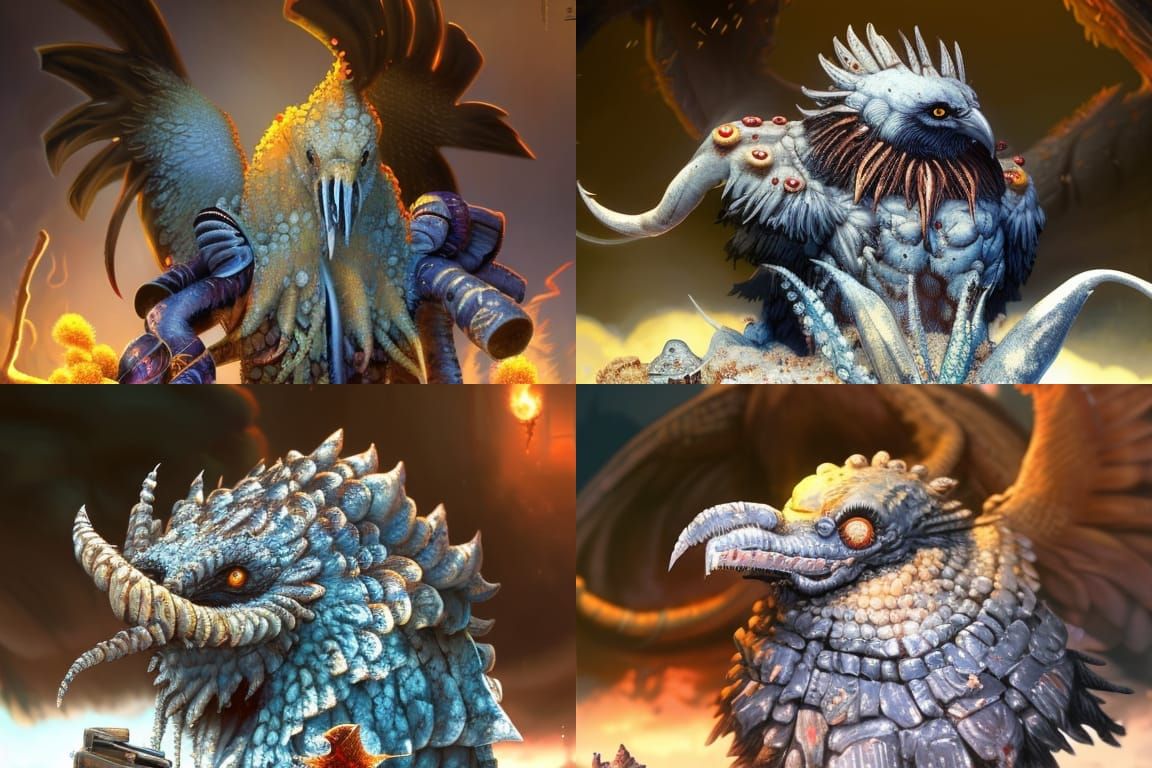 Armored humanoid bird - AI Generated Artwork - NightCafe Creator