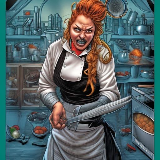 Zombie chef - AI Generated Artwork - NightCafe Creator