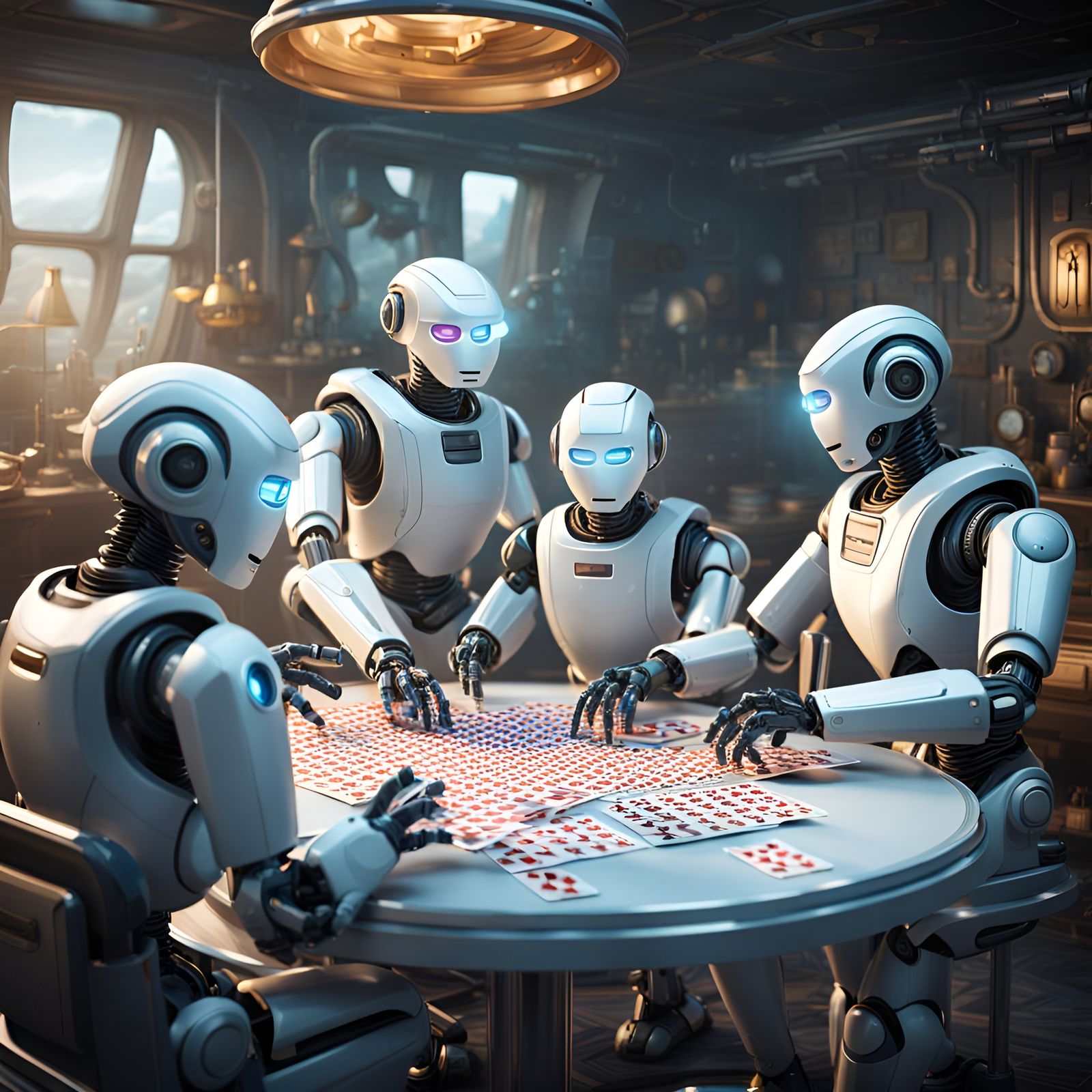 Playing cards for good - AI Generated Artwork - NightCafe Creator