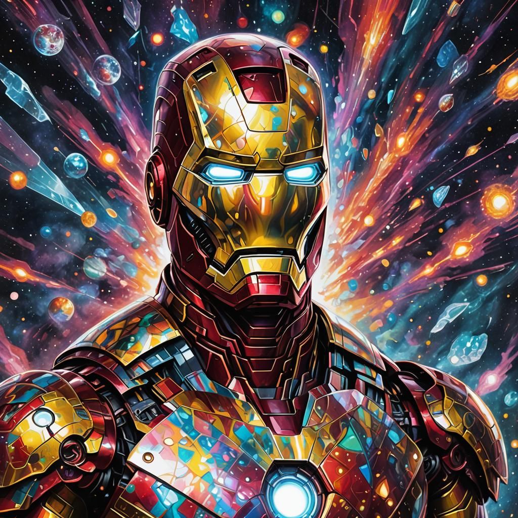 Iron man - AI Generated Artwork - NightCafe Creator