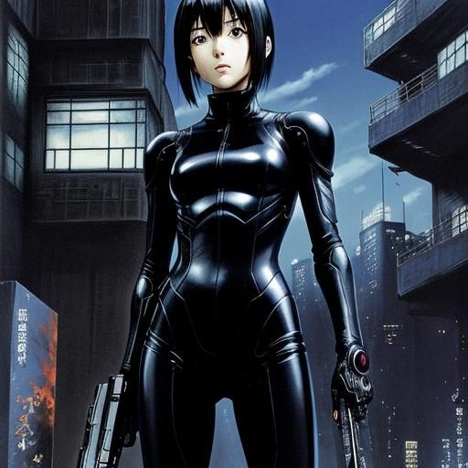 Gantz Girl #02 - AI Generated Artwork - NightCafe Creator