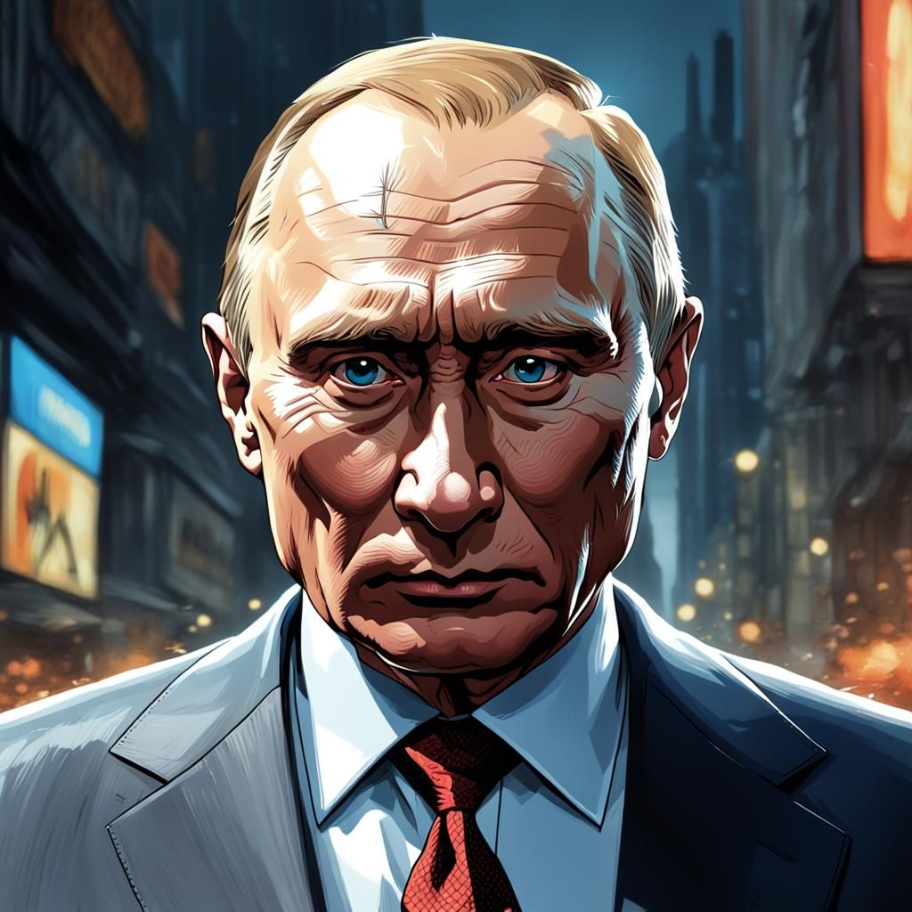 Vladimir Putin - AI Generated Artwork - NightCafe Creator