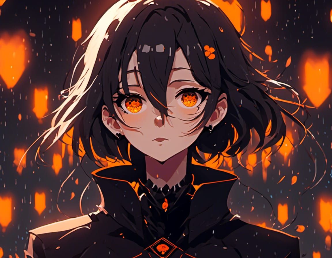 Neo-noir anime mysterious woman - AI Generated Artwork - NightCafe Creator