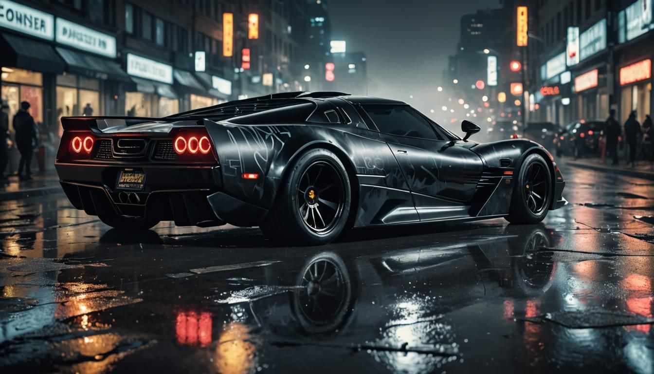 KNIGHT RIDER RE-TUNED - AI Generated Artwork - NightCafe Creator