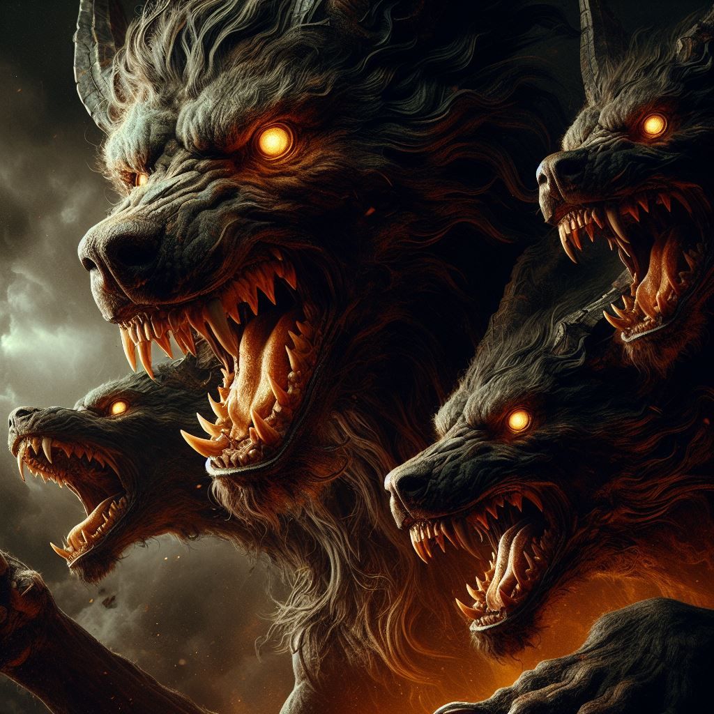 Hell Hounds 2 - AI Generated Artwork - NightCafe Creator
