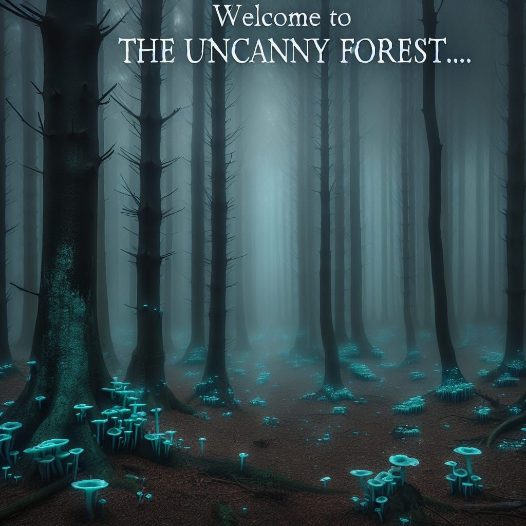 The Uncanny Forest - AI Generated Artwork - NightCafe Creator