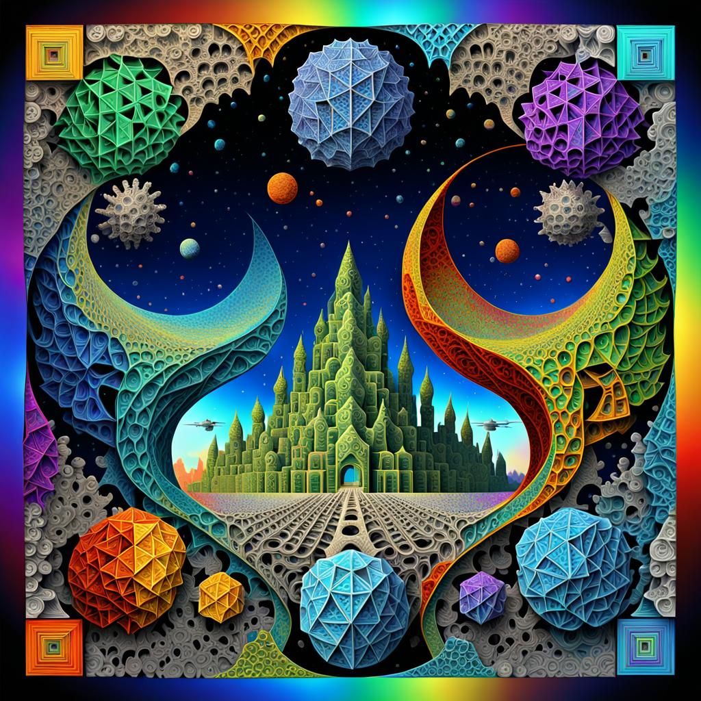 Abstract - AI Generated Artwork - NightCafe Creator