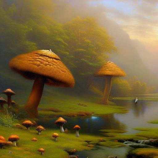 Riverside - AI Generated Artwork - NightCafe Creator