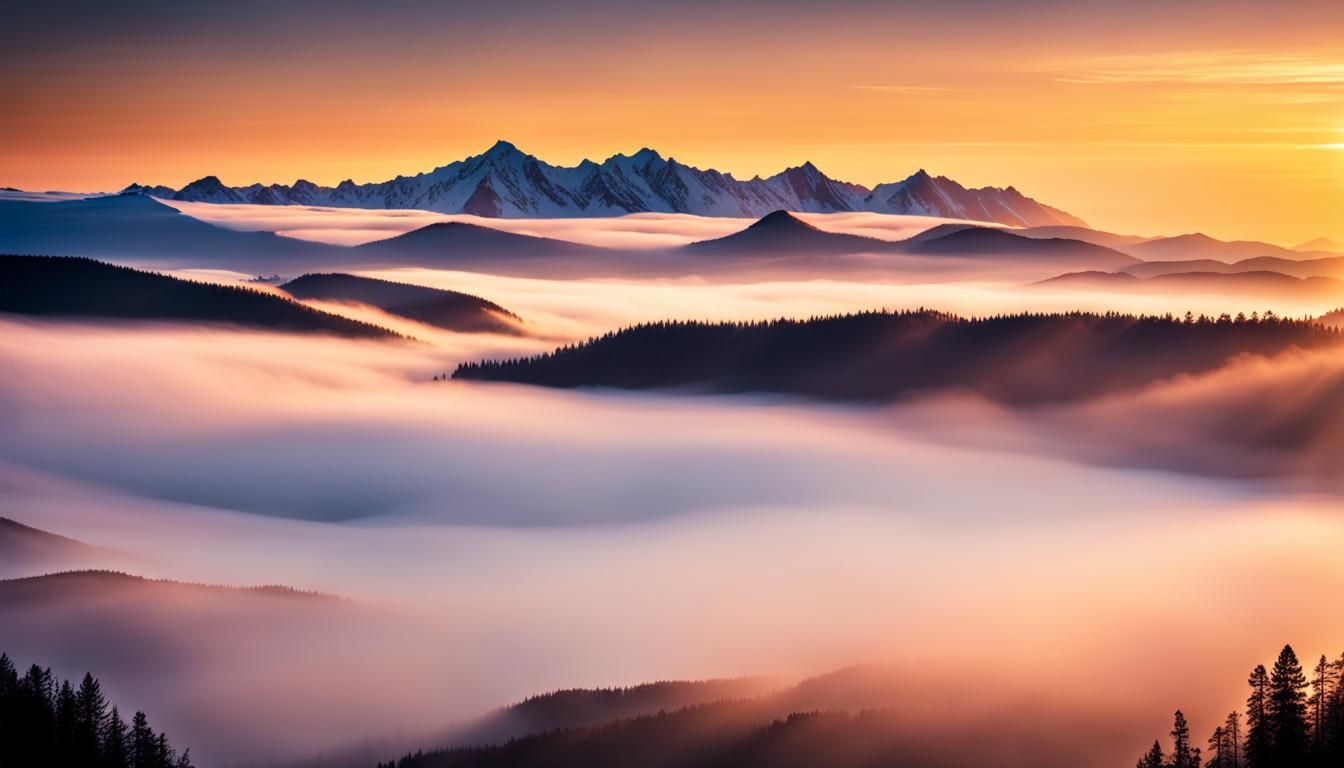 Amazing Sunset - AI Generated Artwork - NightCafe Creator