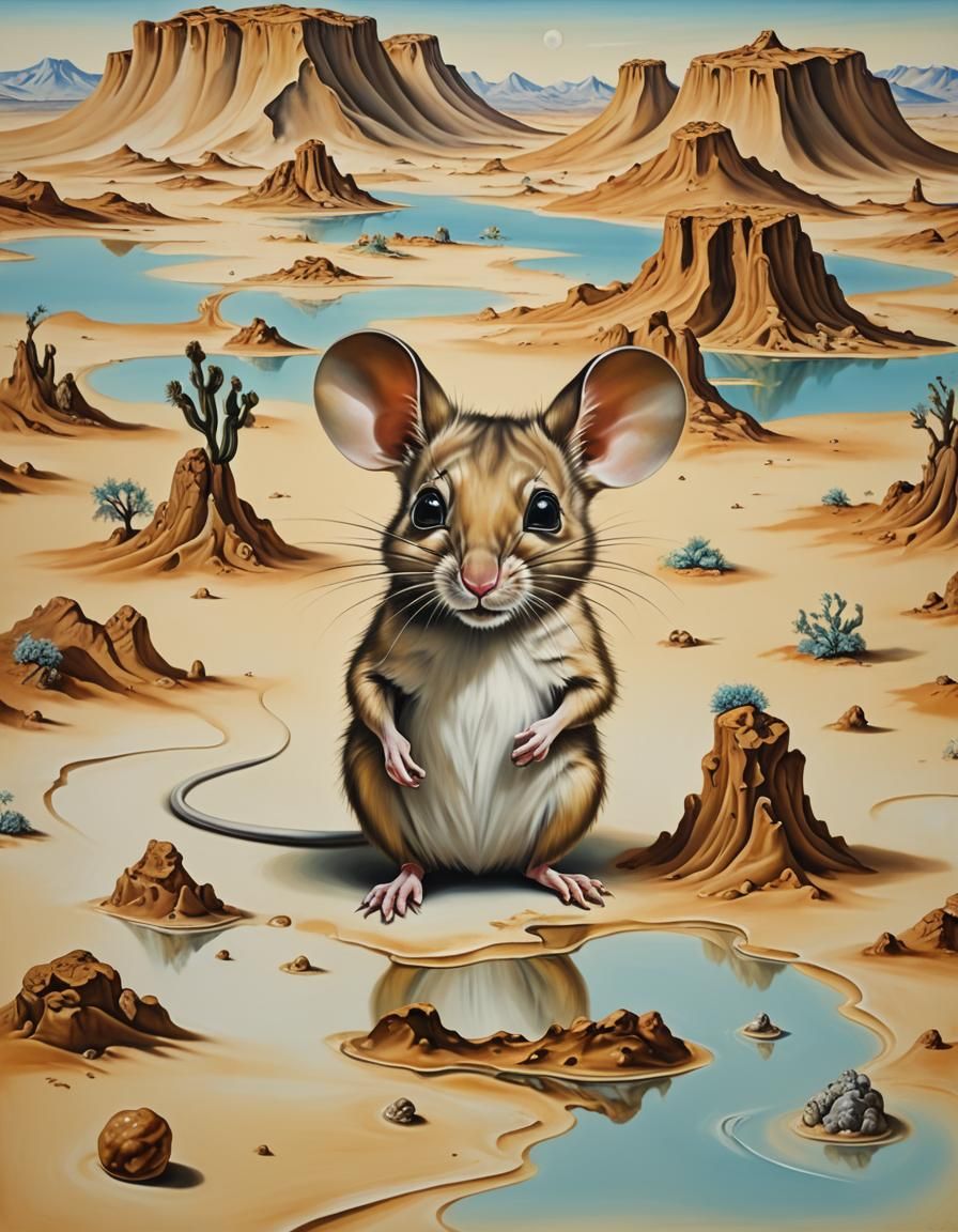 cute desert mouse - AI Generated Artwork - NightCafe Creator