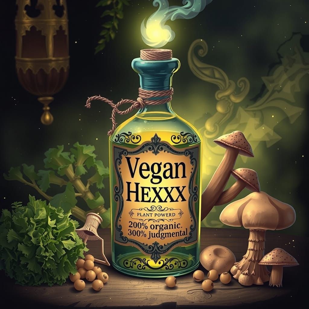 Potions with funny labels - Potions with funny labels