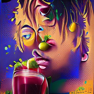 Juice WRLD - AI Generated Artwork - NightCafe Creator