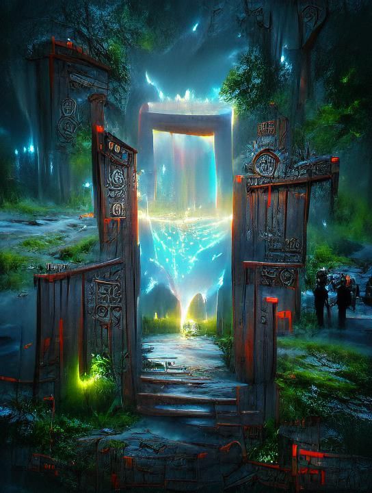 Gate - AI Generated Artwork - NightCafe Creator