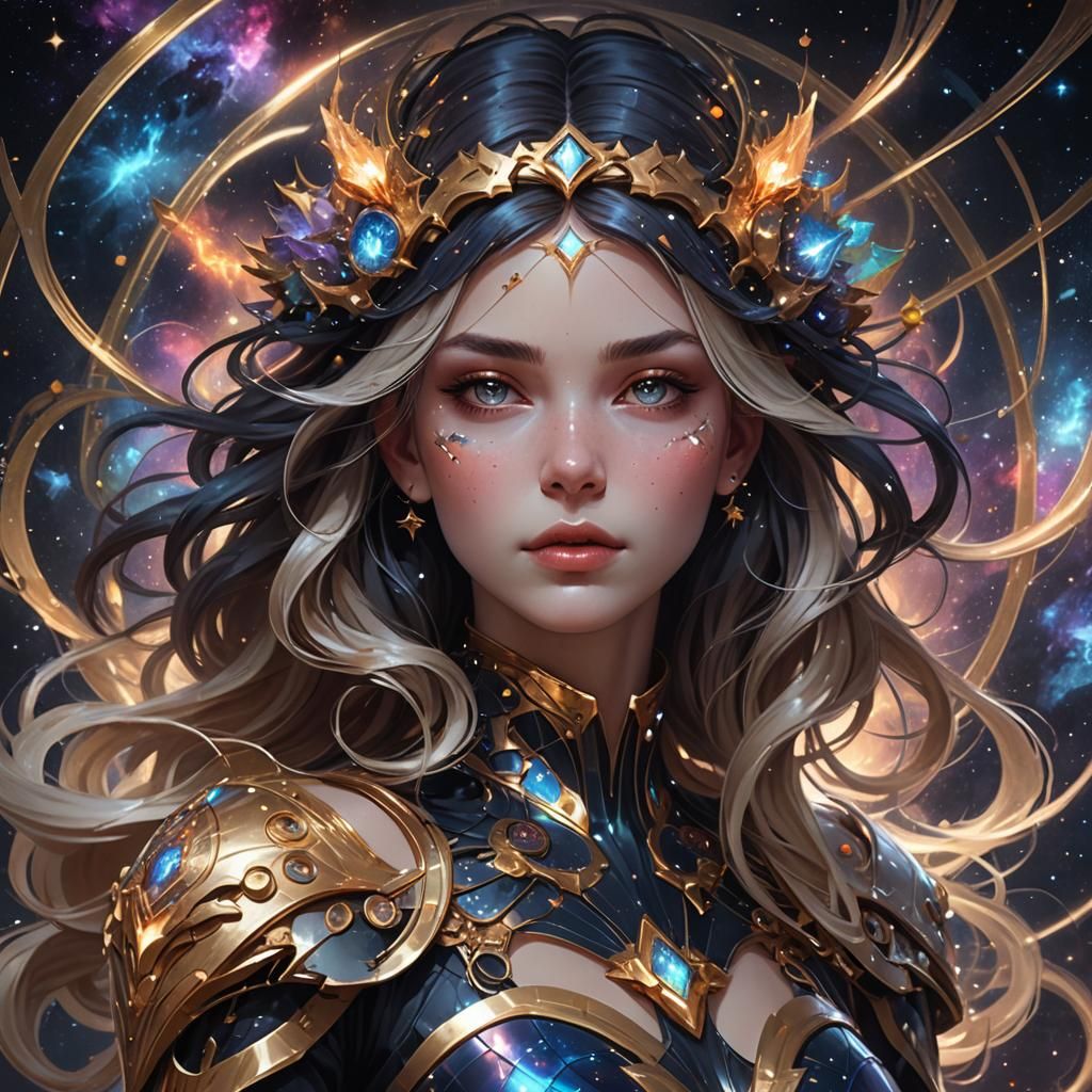 Queen of space - AI Generated Artwork - NightCafe Creator
