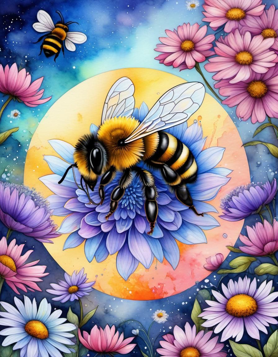 Bee III - AI Generated Artwork - NightCafe Creator