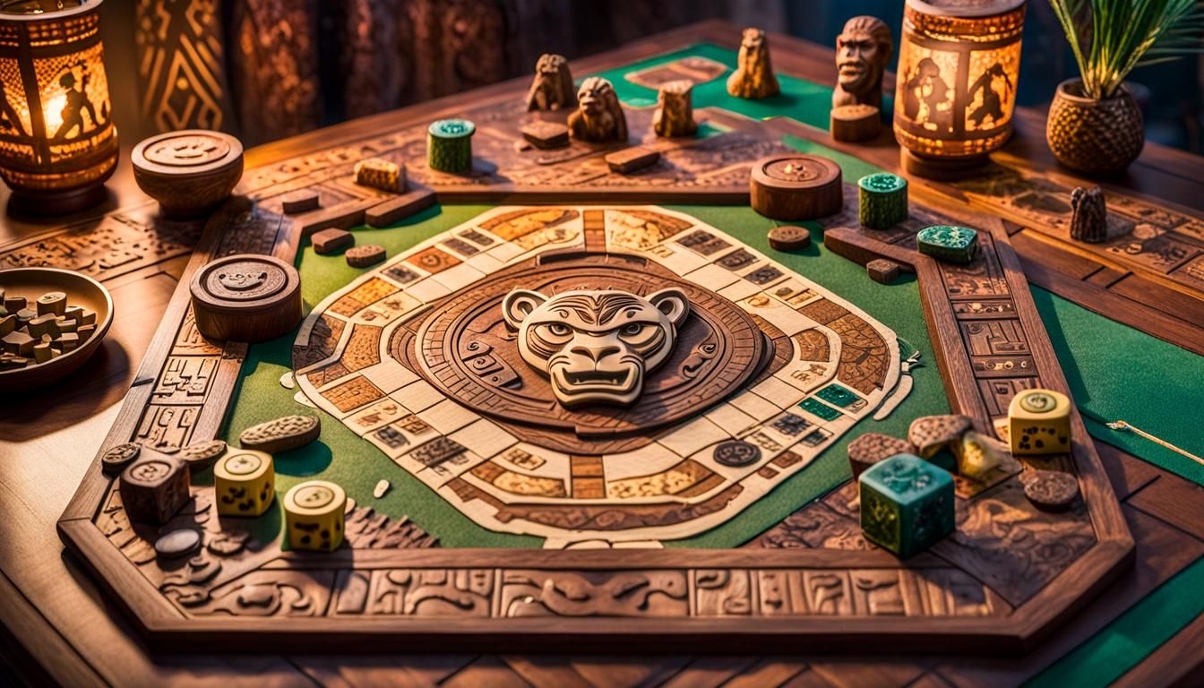Themed board game worlds, Jumanji board game exactly the same but with ...