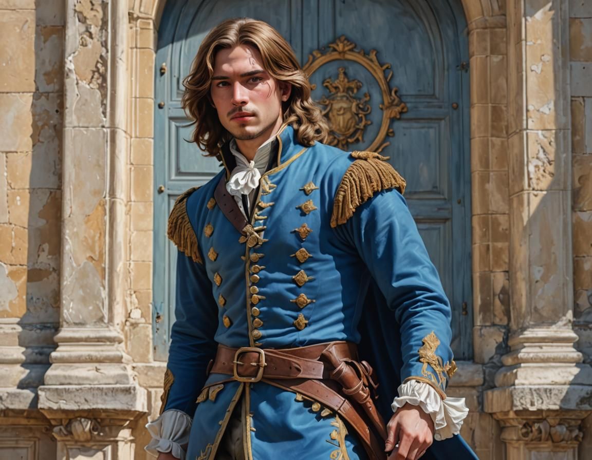 Musketeer in Versailles 1 - AI Generated Artwork - NightCafe Creator