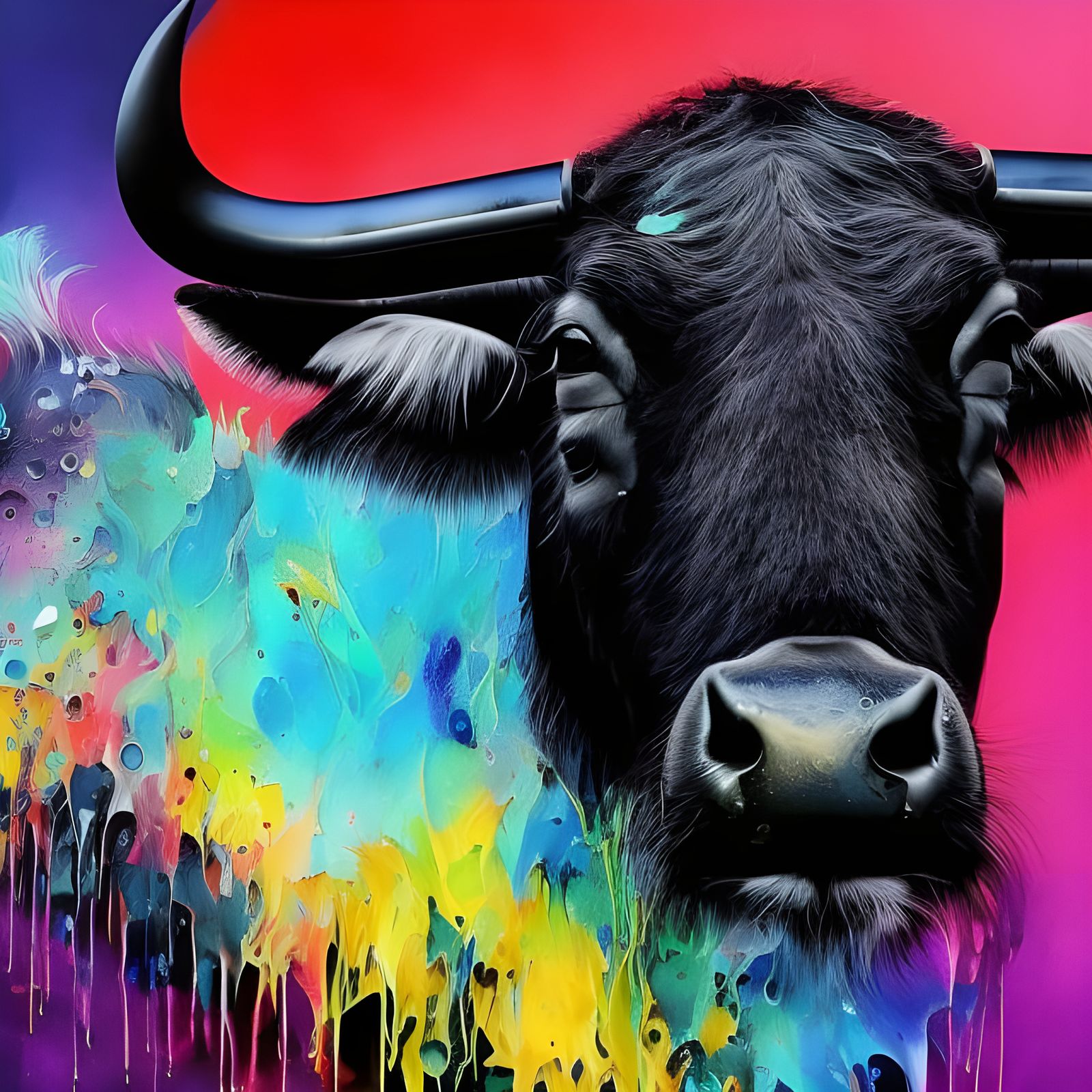 Water Buffalo - AI Generated Artwork - NightCafe Creator