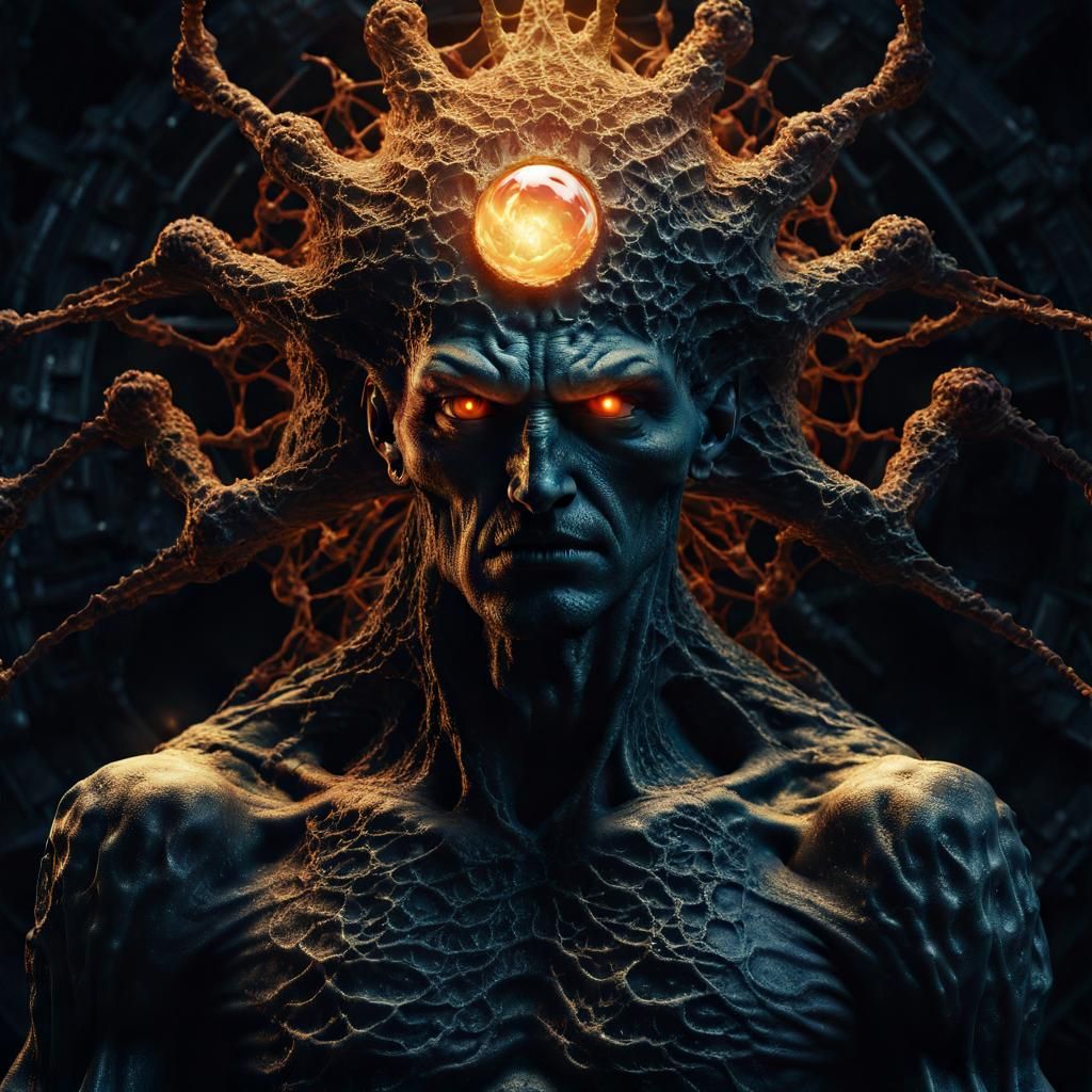 Evil djinn - AI Generated Artwork - NightCafe Creator