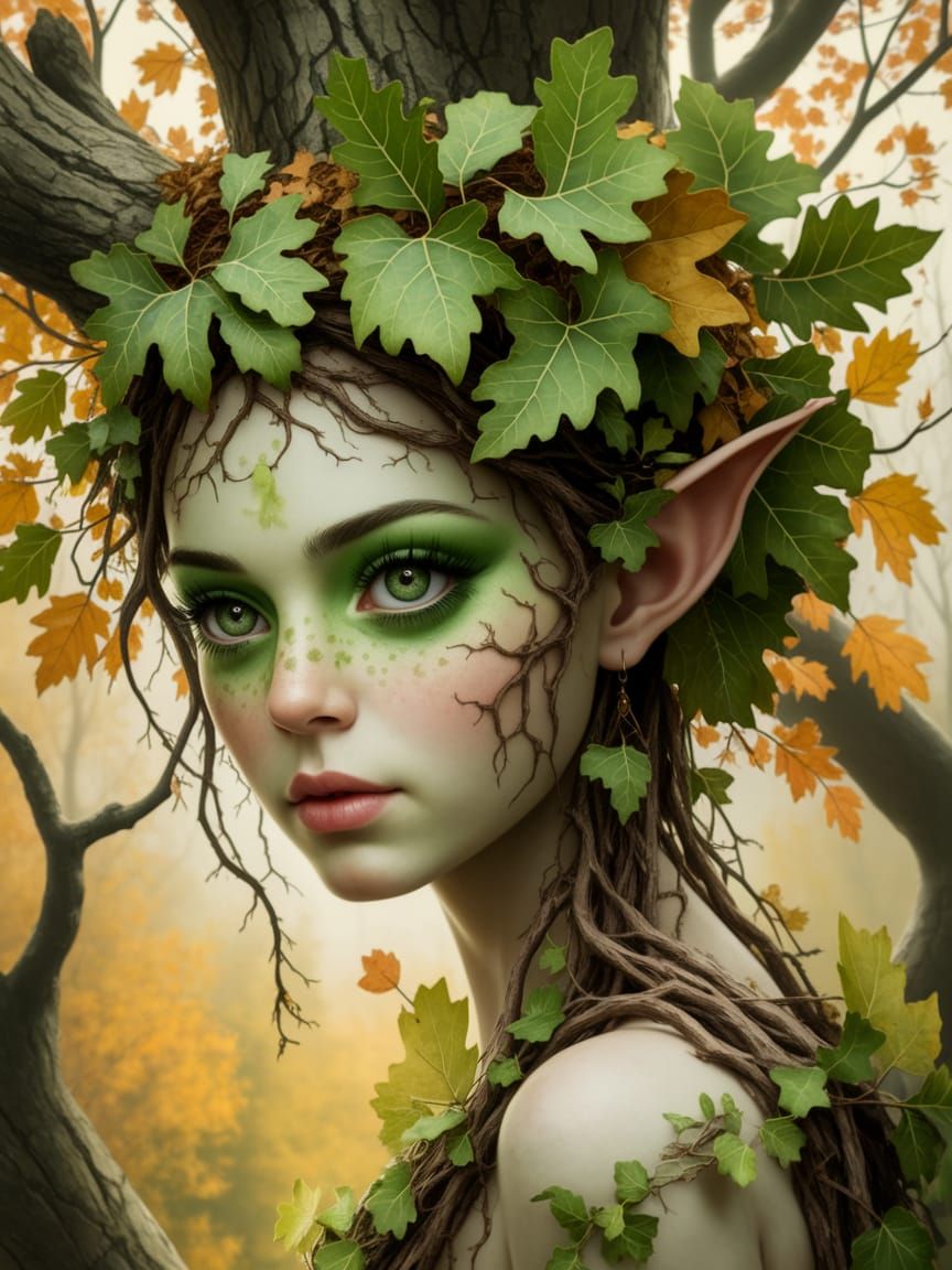 Thing That Looks Like Face - Young Dryad